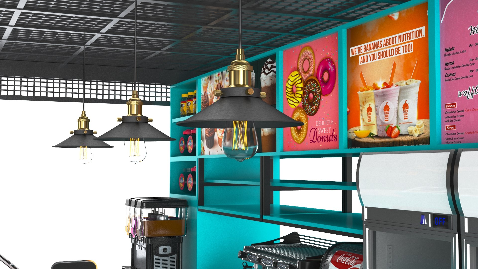 3D Model Detailed Candy Shop - TurboSquid 2121520