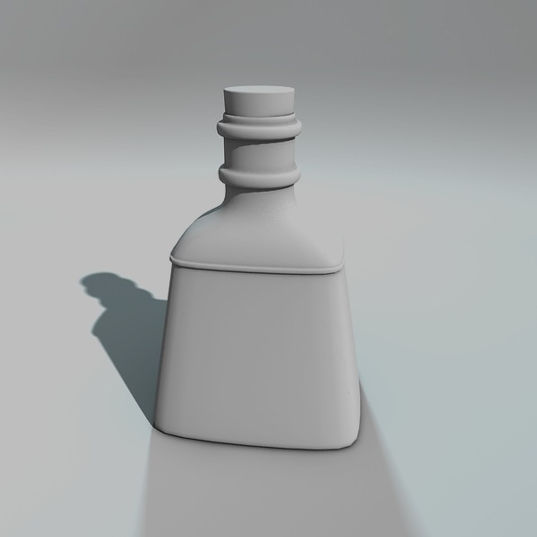 3d antique liquid model