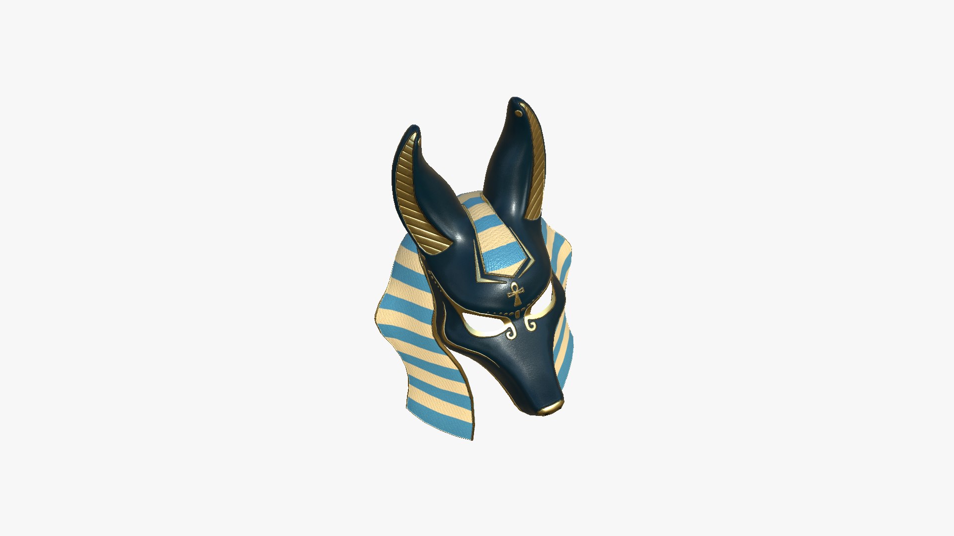 Anubis Mask A03 - Egyptian Gods Character Clothing Model - TurboSquid ...