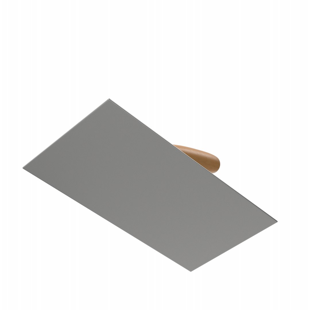 3D Metal Float With Wooden Handle model - TurboSquid 1937572