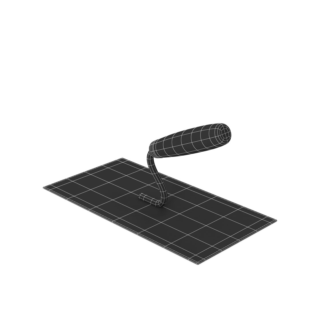3D Metal Float With Wooden Handle model - TurboSquid 1937572