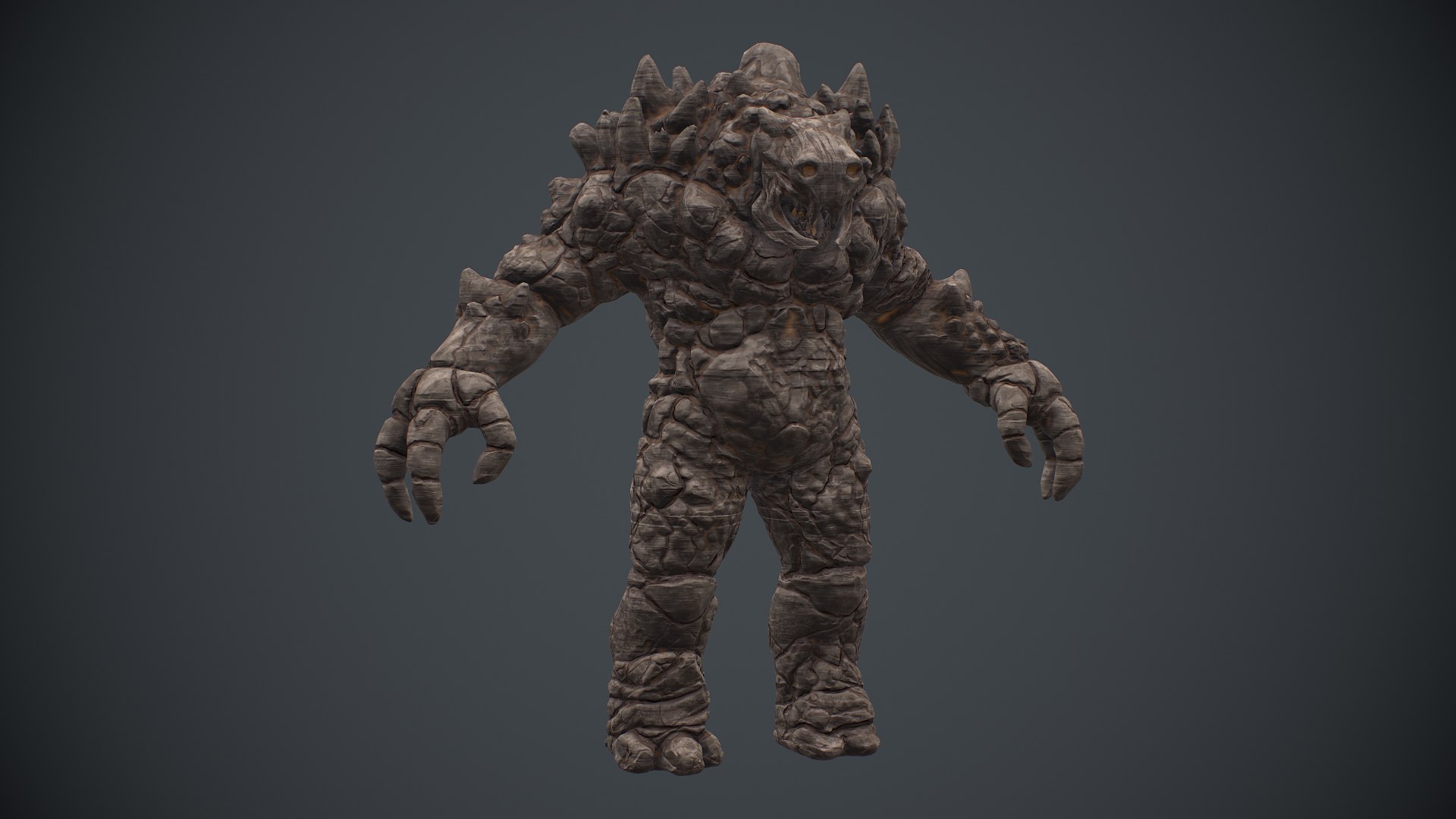Golem Model - TurboSquid 2083819