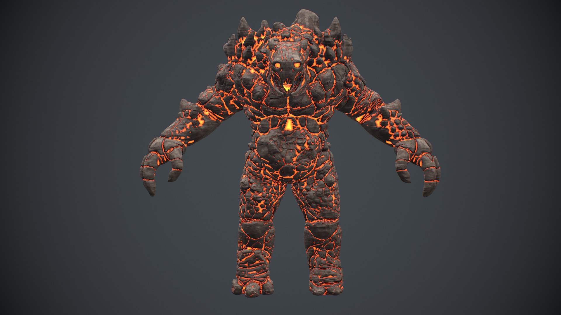 Golem Model - TurboSquid 2083819