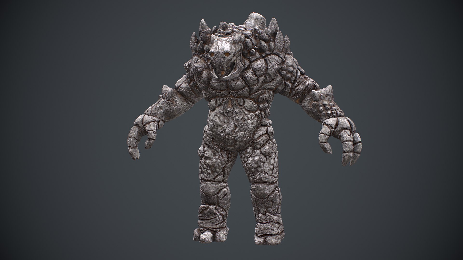 Golem Model - TurboSquid 2083819
