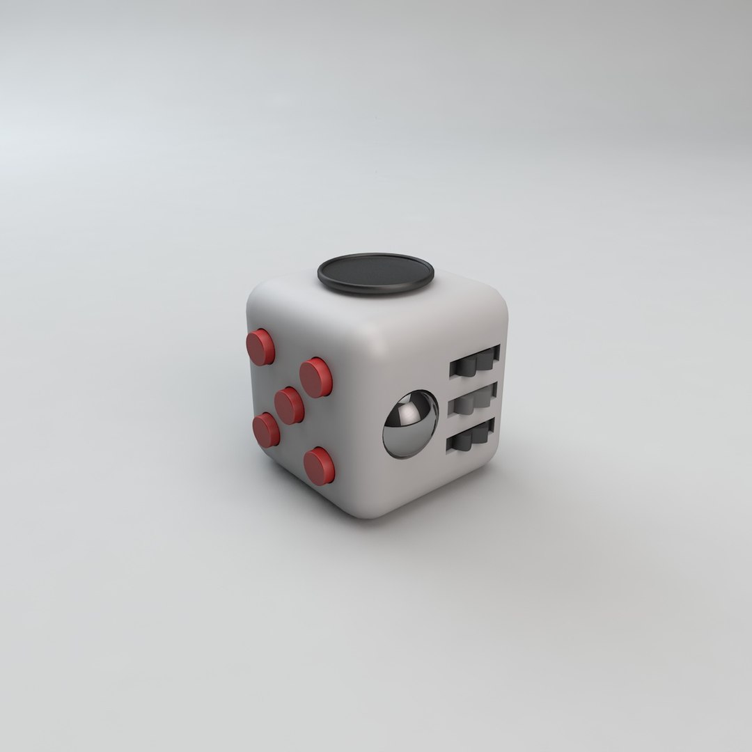 3D Fidget Cube - TurboSquid 1287742