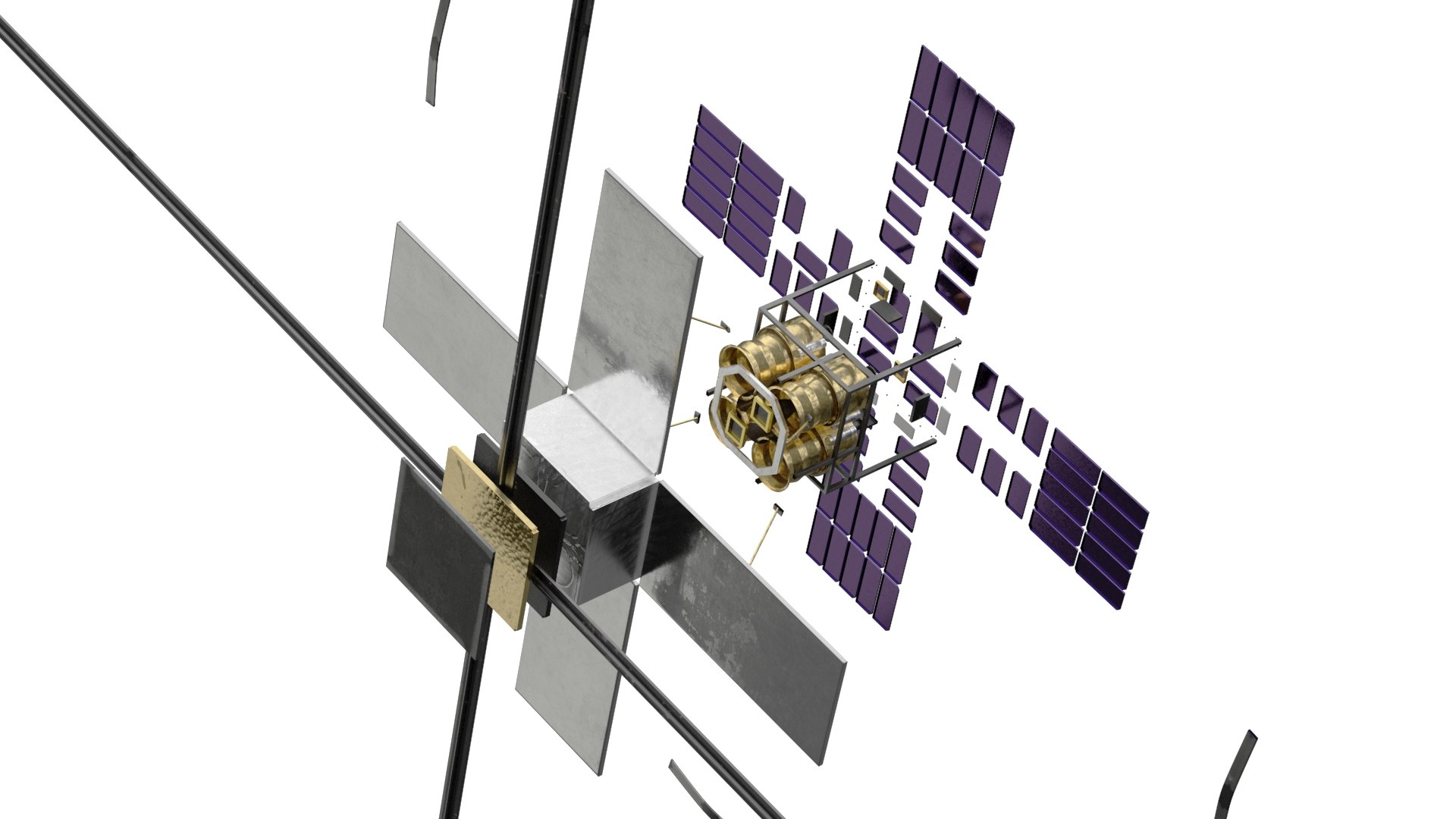 3D NASA ACS3 Model - TurboSquid 2258220