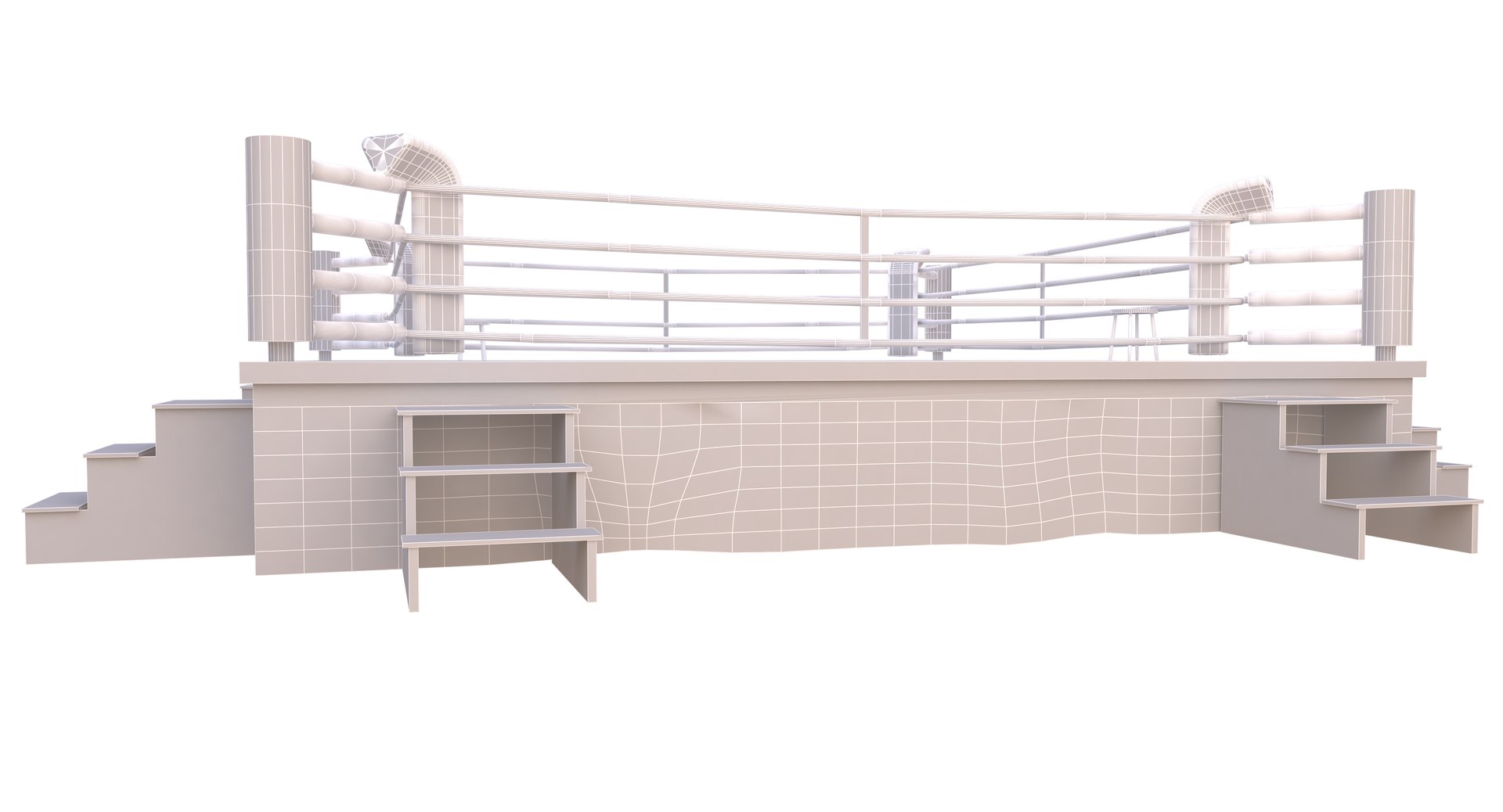 3D model boxing ring - TurboSquid 1665718