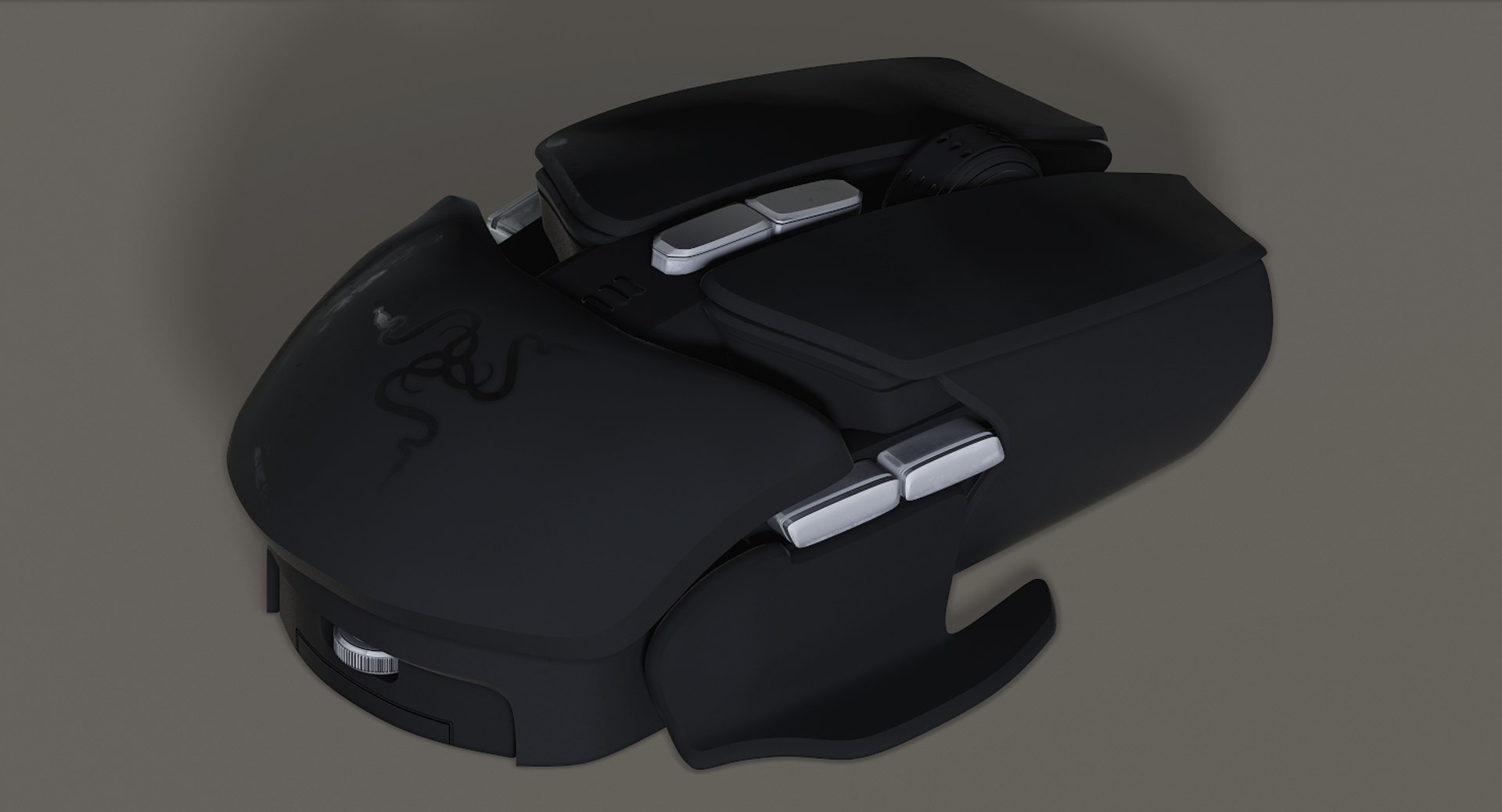 Razer Ouroboros Computer Mouse 3D Model - TurboSquid 1308323