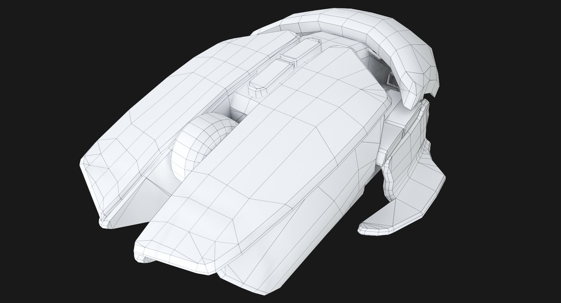 Razer Ouroboros Computer Mouse 3D Model - TurboSquid 1308323