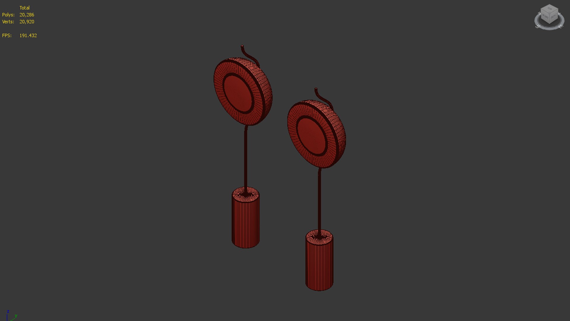 3D PENDULUM Floor Light Pendulum By CTO Lighting - TurboSquid 1906179