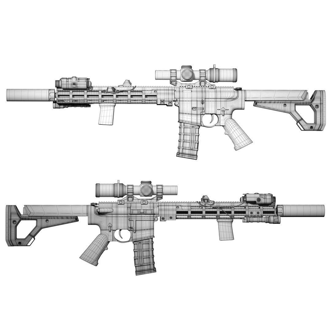 3D MK16 - TurboSquid 2134727