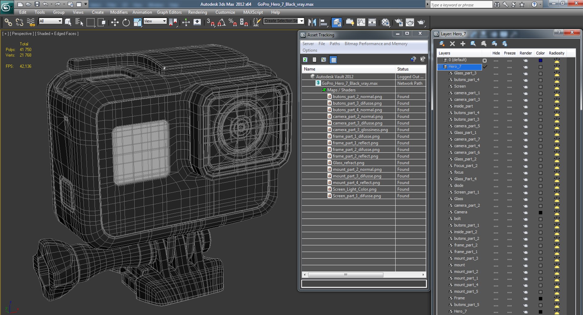 3D gopro hero 7 black - TurboSquid 1407633