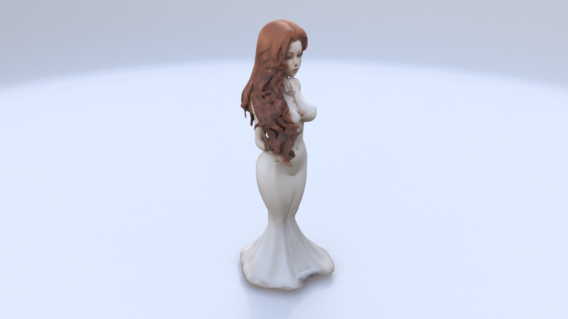 Renaissance Muse 3D Model - TurboSquid 2336626