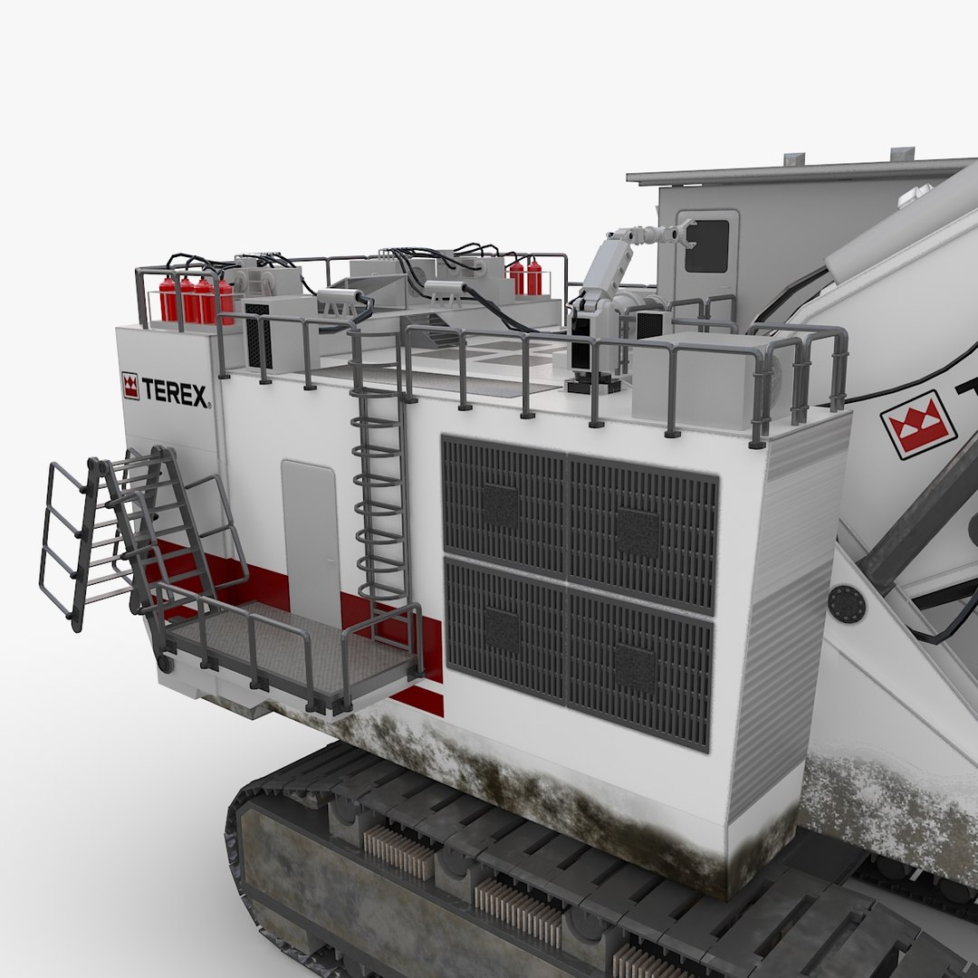 Excavator Terex Rh400 Industrial 3D | 1146803 | TurboSquid