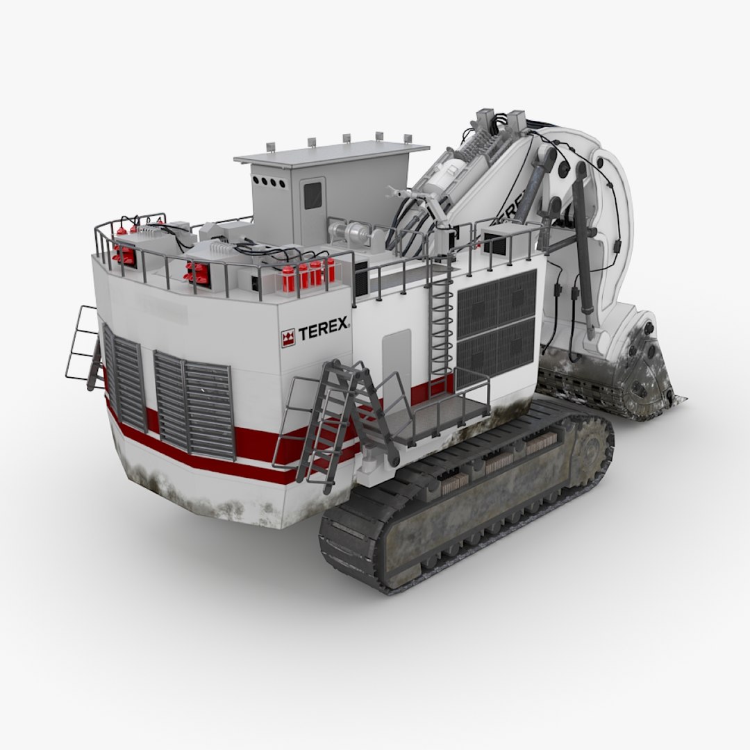 Excavator Terex Rh400 Industrial 3D | 1146803 | TurboSquid