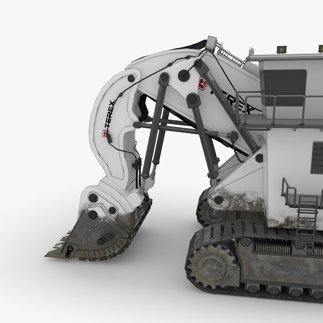 Excavator Terex Rh400 Industrial 3D | 1146803 | TurboSquid