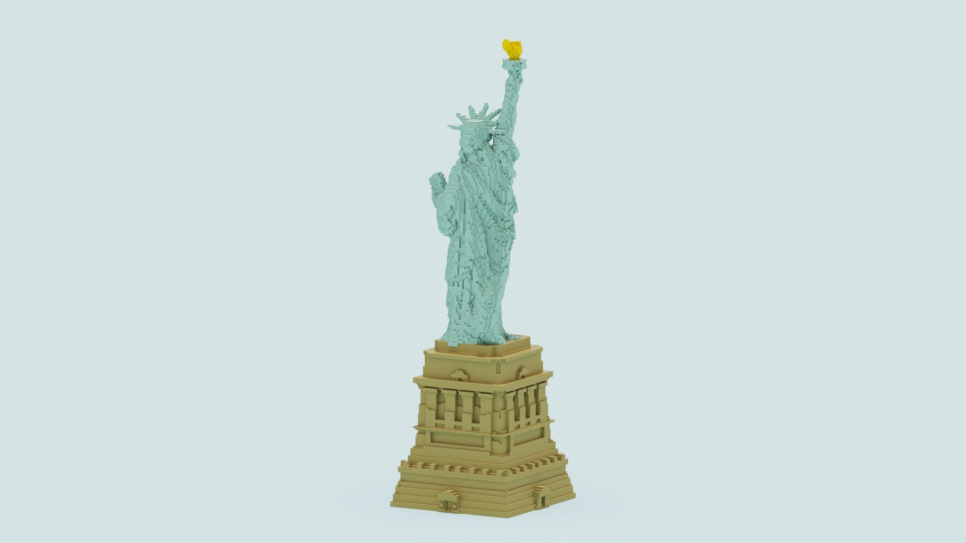 Statue Of The Liberty 3D Model - TurboSquid 2137118