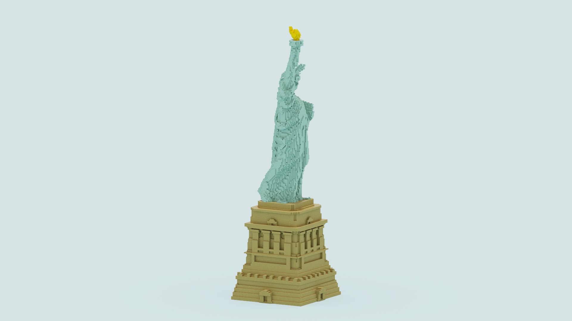 Statue Of The Liberty 3D Model - TurboSquid 2137118
