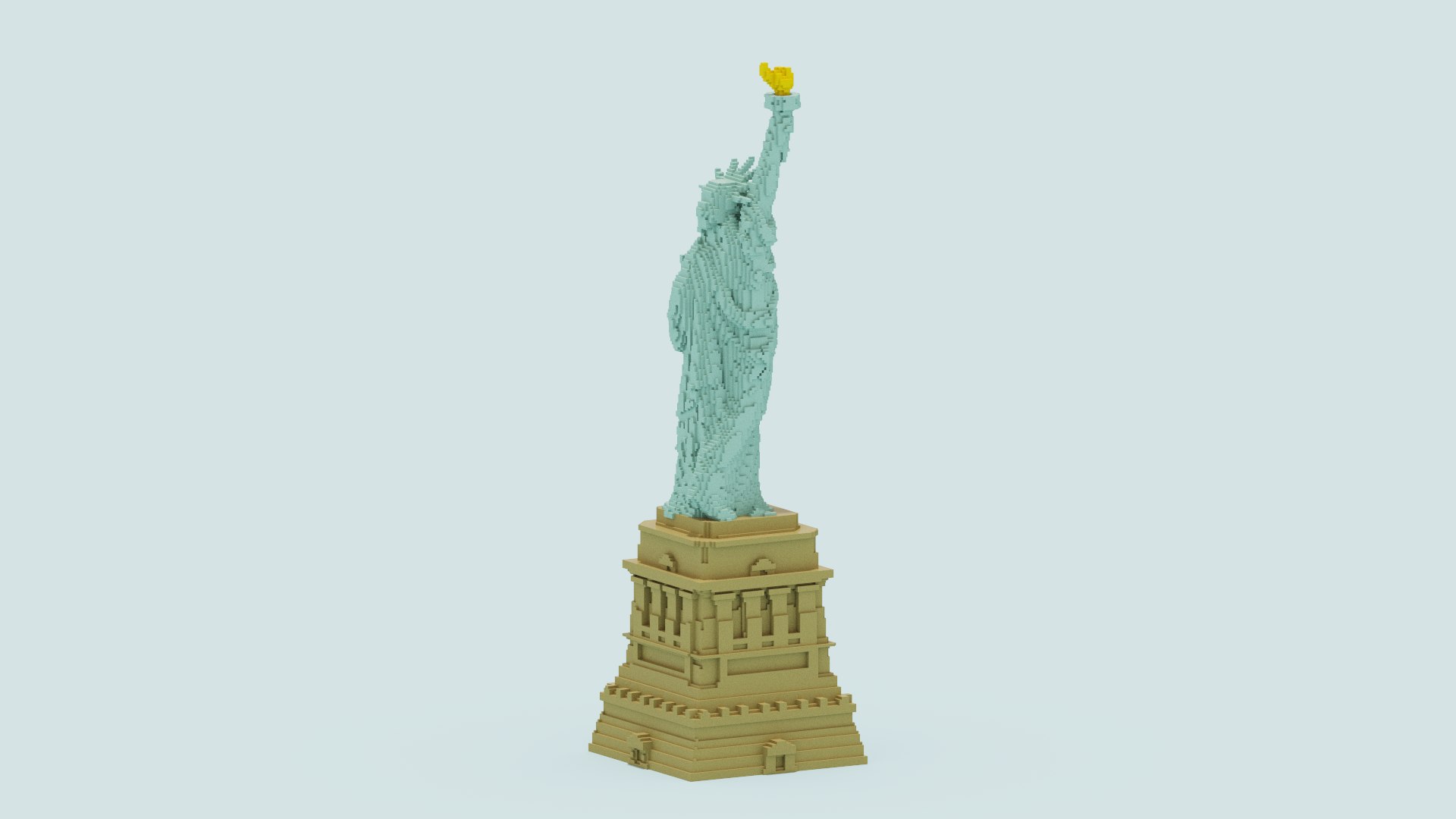 Statue Of The Liberty 3D Model - TurboSquid 2137118
