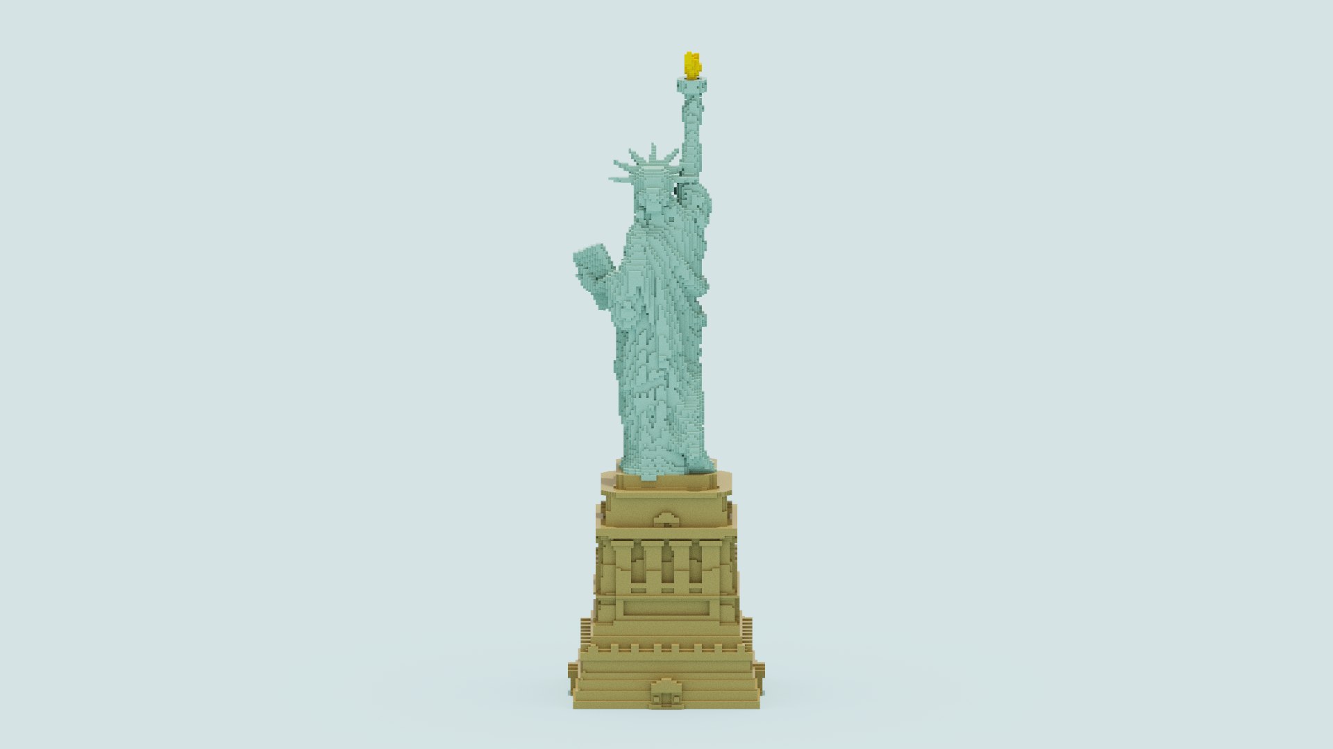Statue Of The Liberty 3D Model - TurboSquid 2137118
