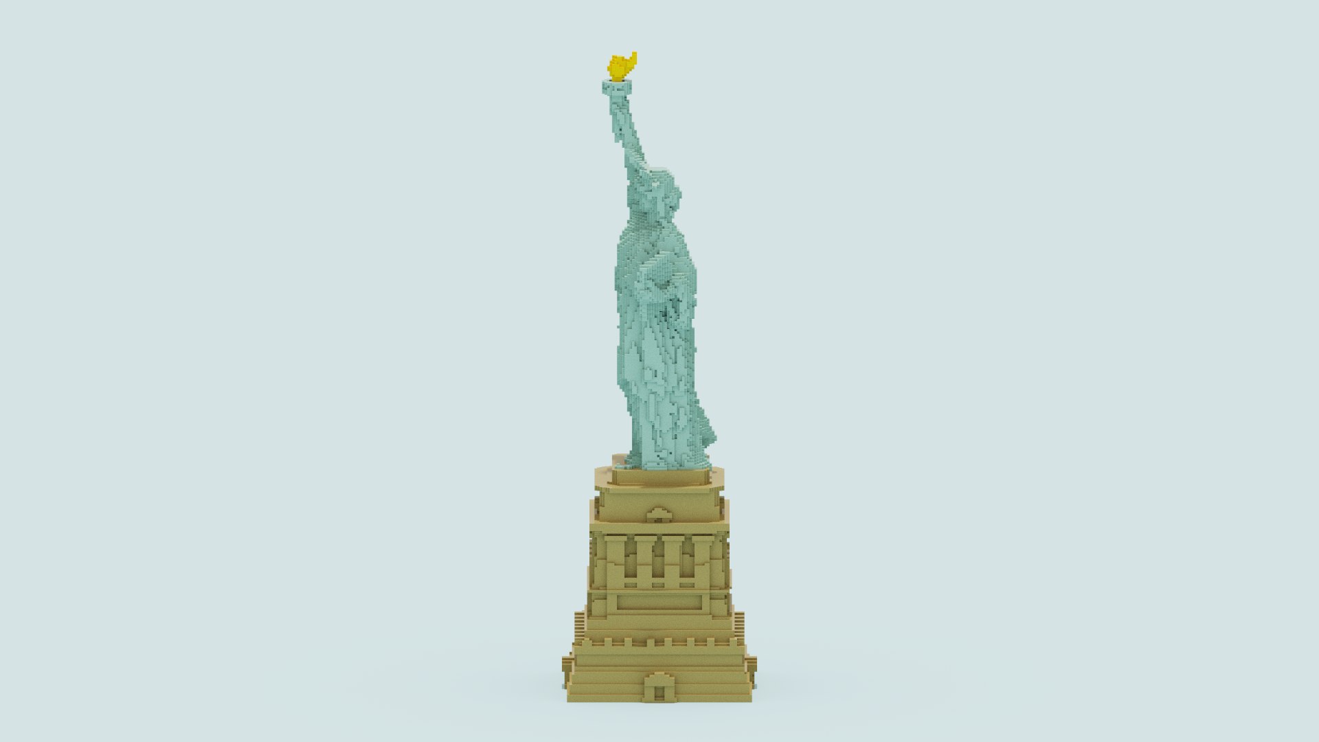 Statue Of The Liberty 3D Model - TurboSquid 2137118
