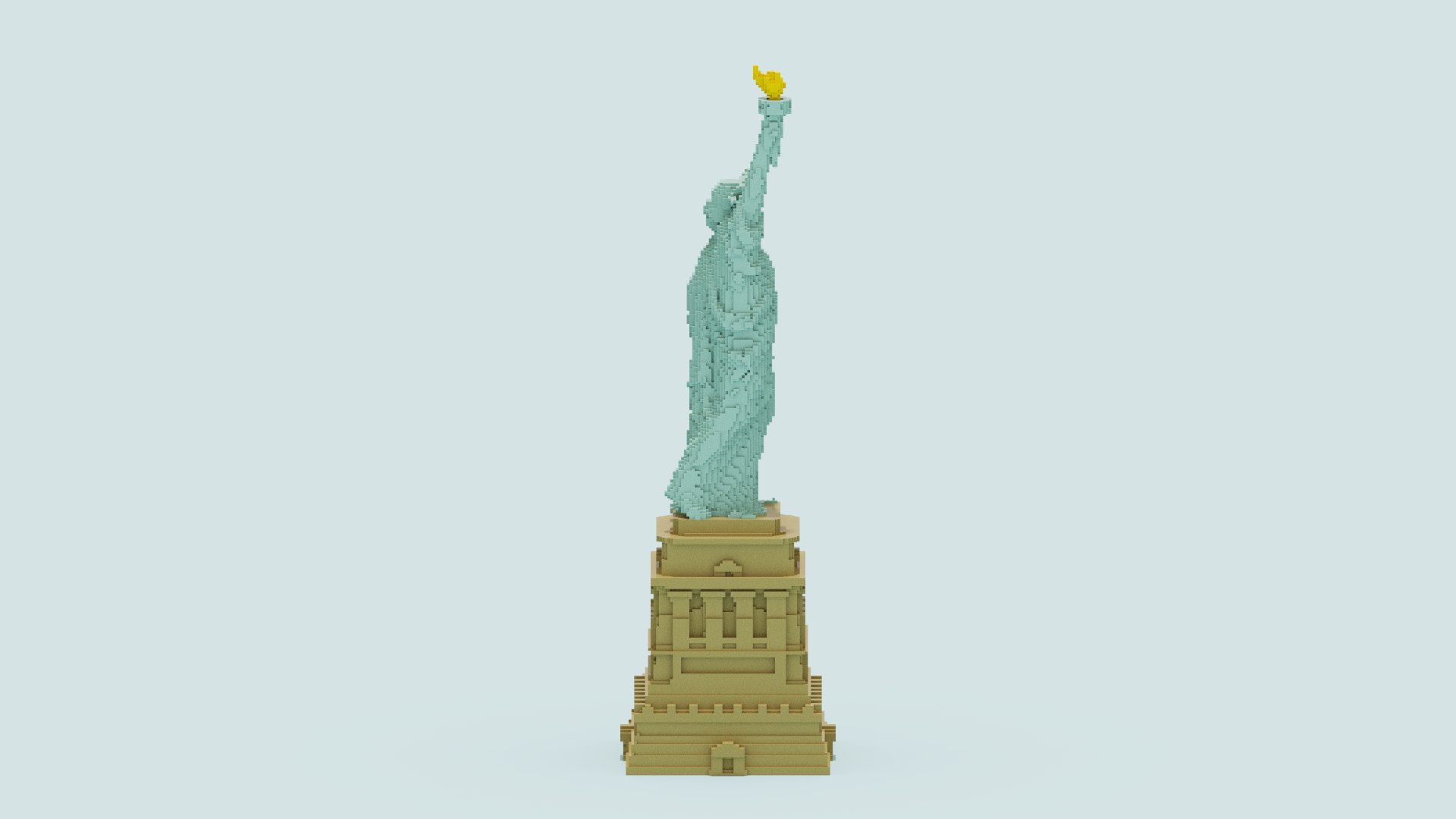 Statue Of The Liberty 3D Model - TurboSquid 2137118