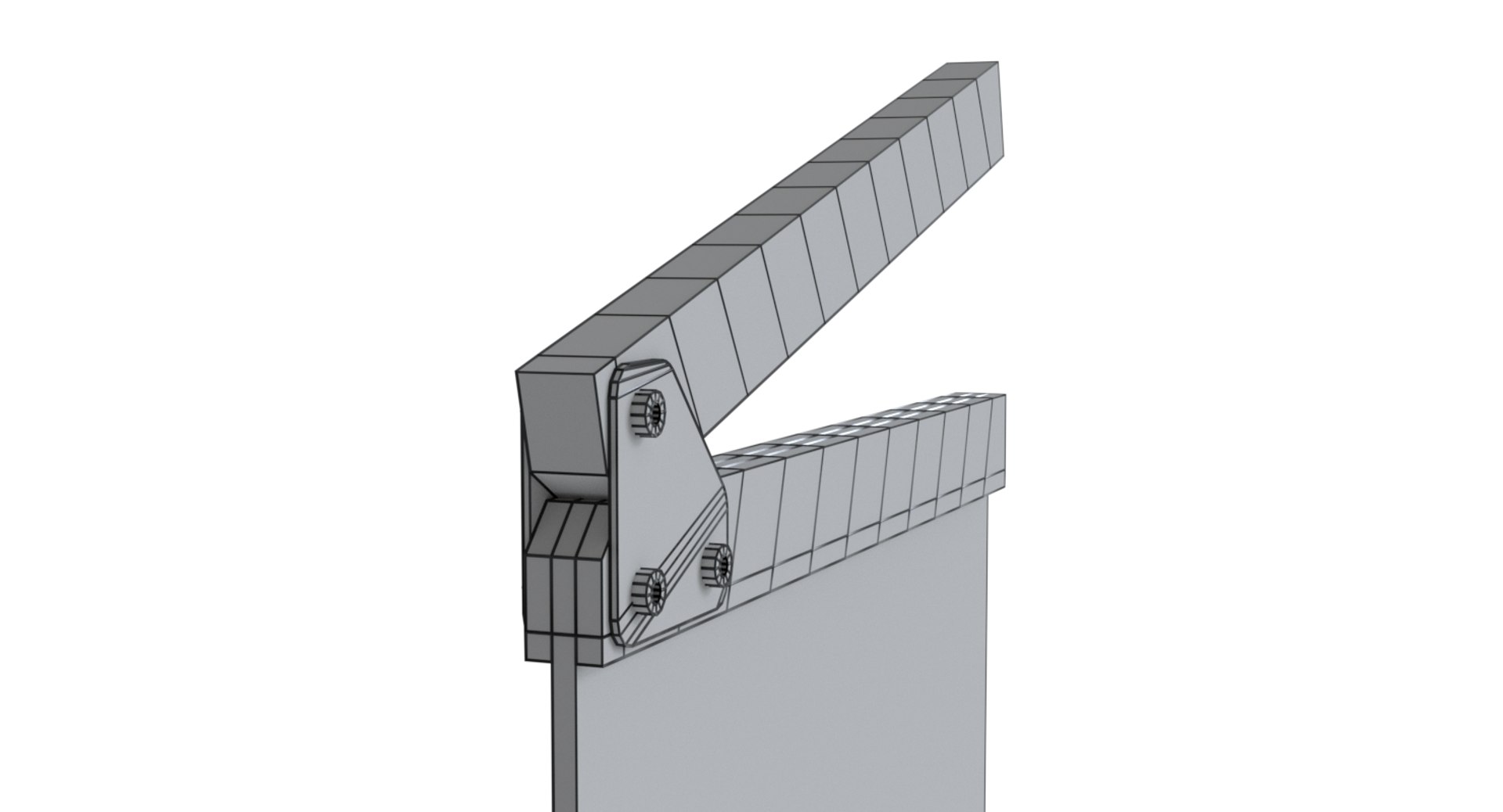 Clapperboard Clapper 3D Model - TurboSquid 1530875