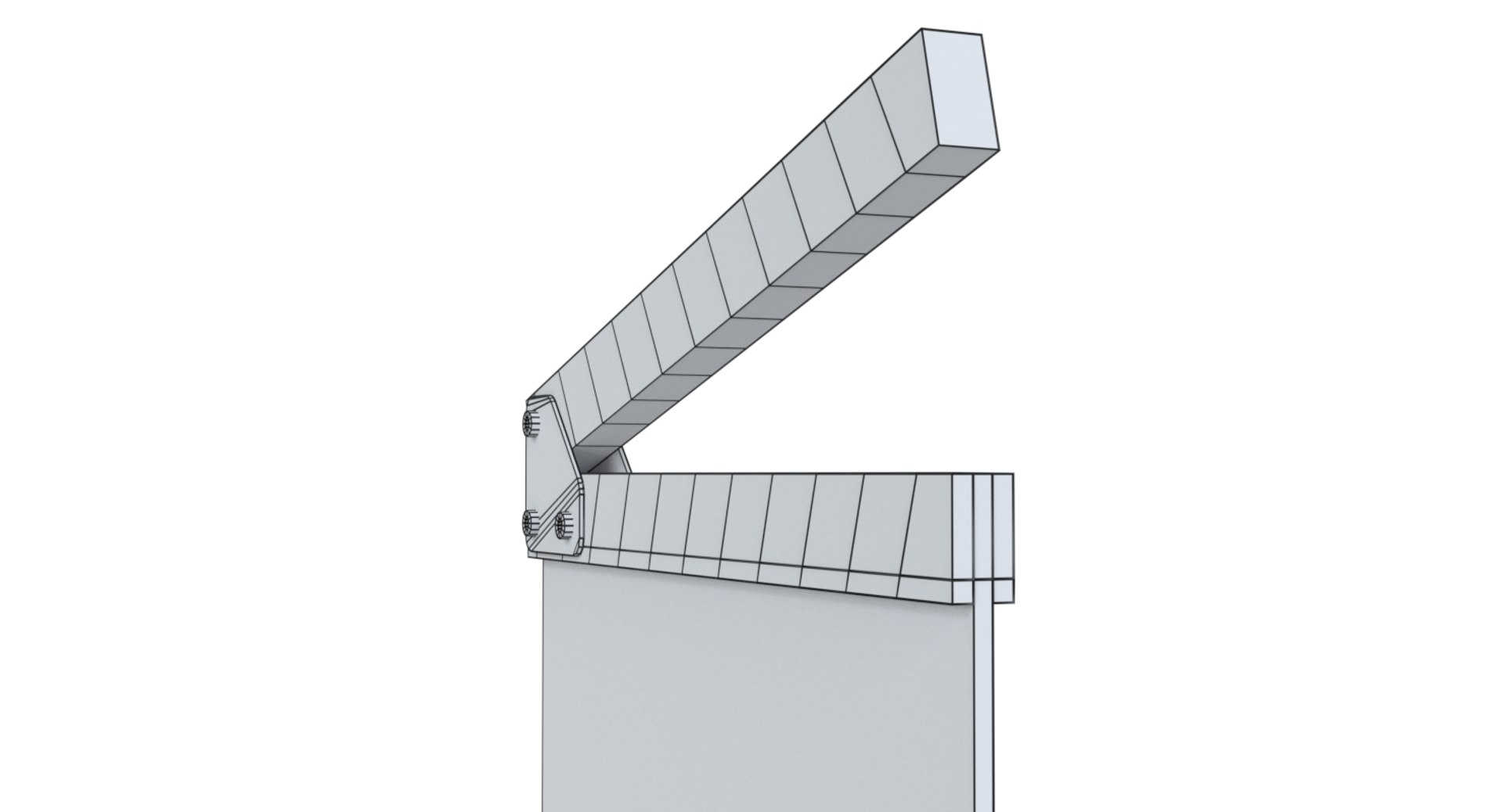 Clapperboard Clapper 3D Model - TurboSquid 1530875