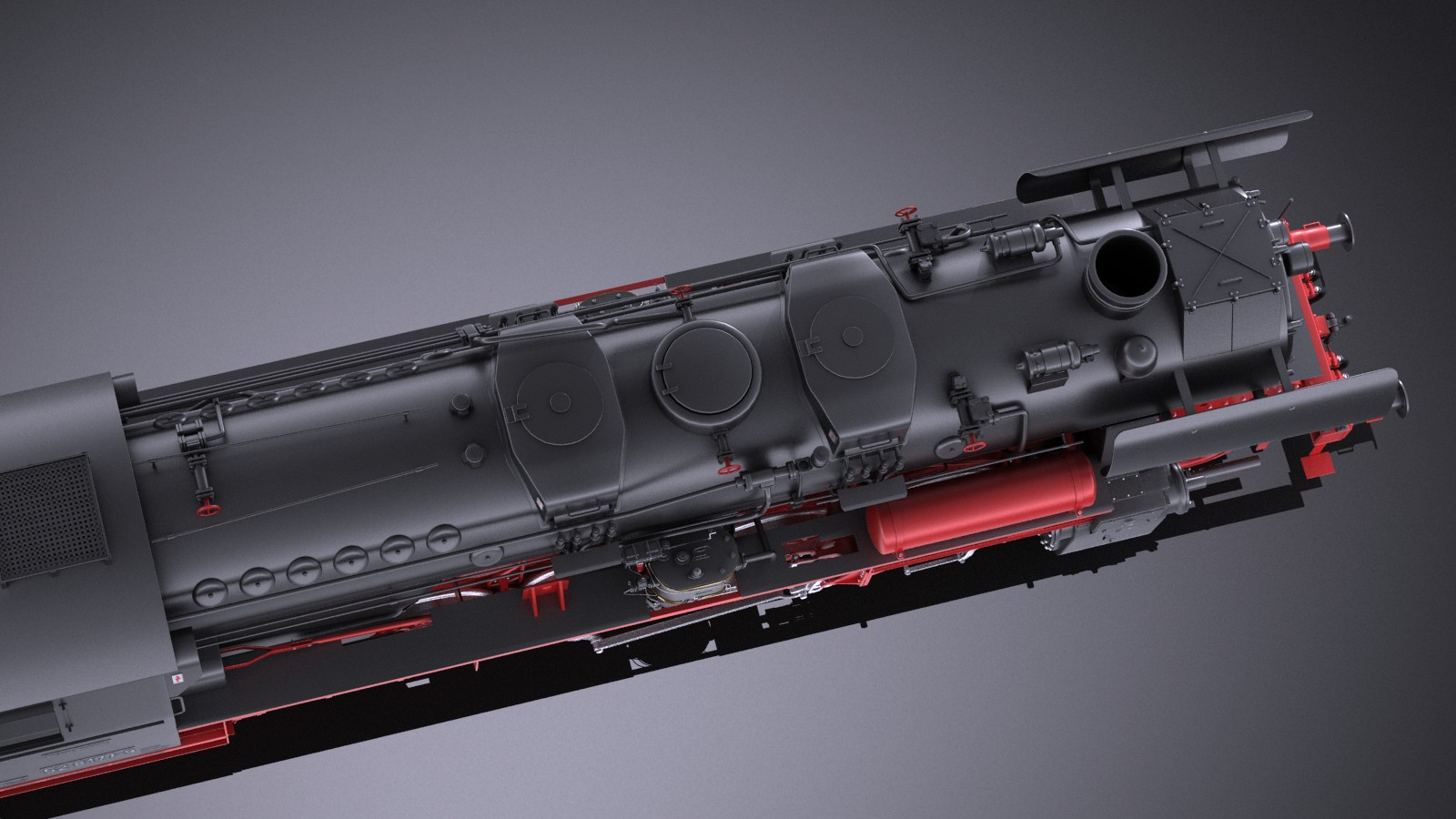 Locomotive br-52 steam 3D model | 1145180 | TurboSquid