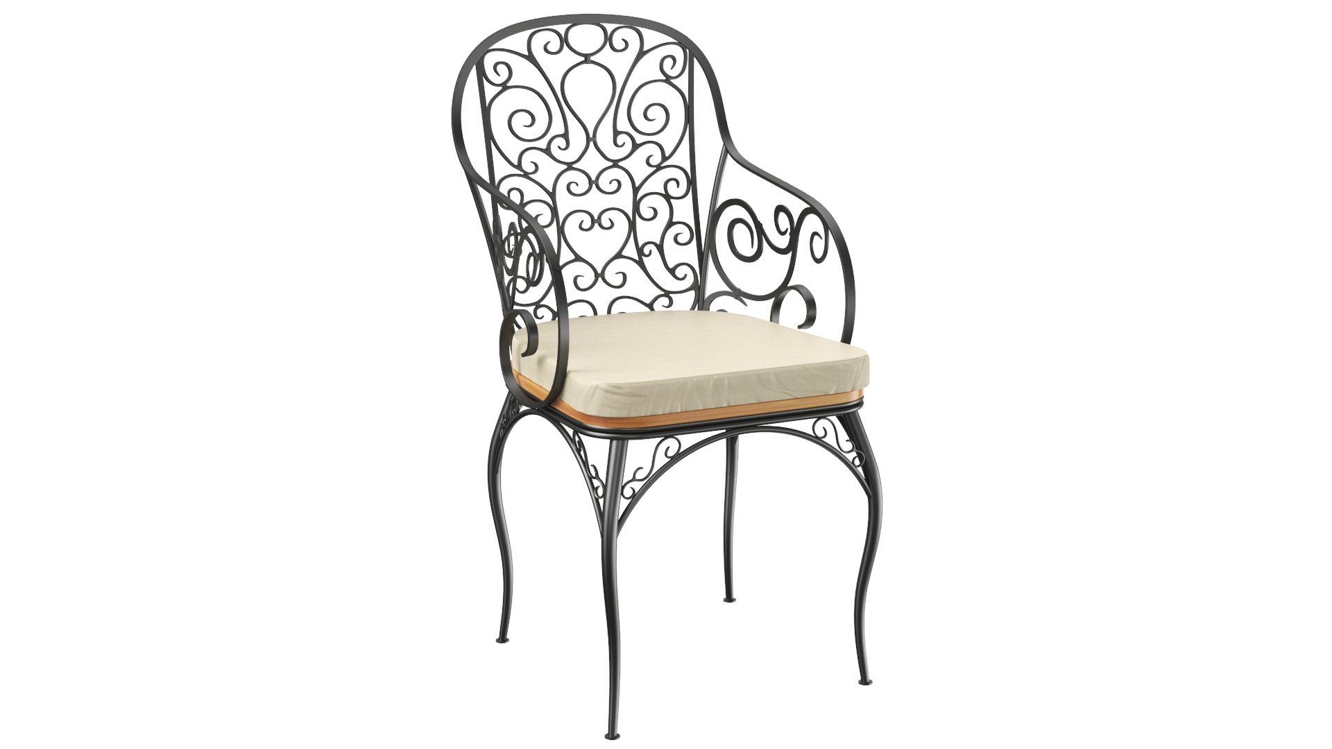 Real Café Chair 3D Model - TurboSquid 1694769