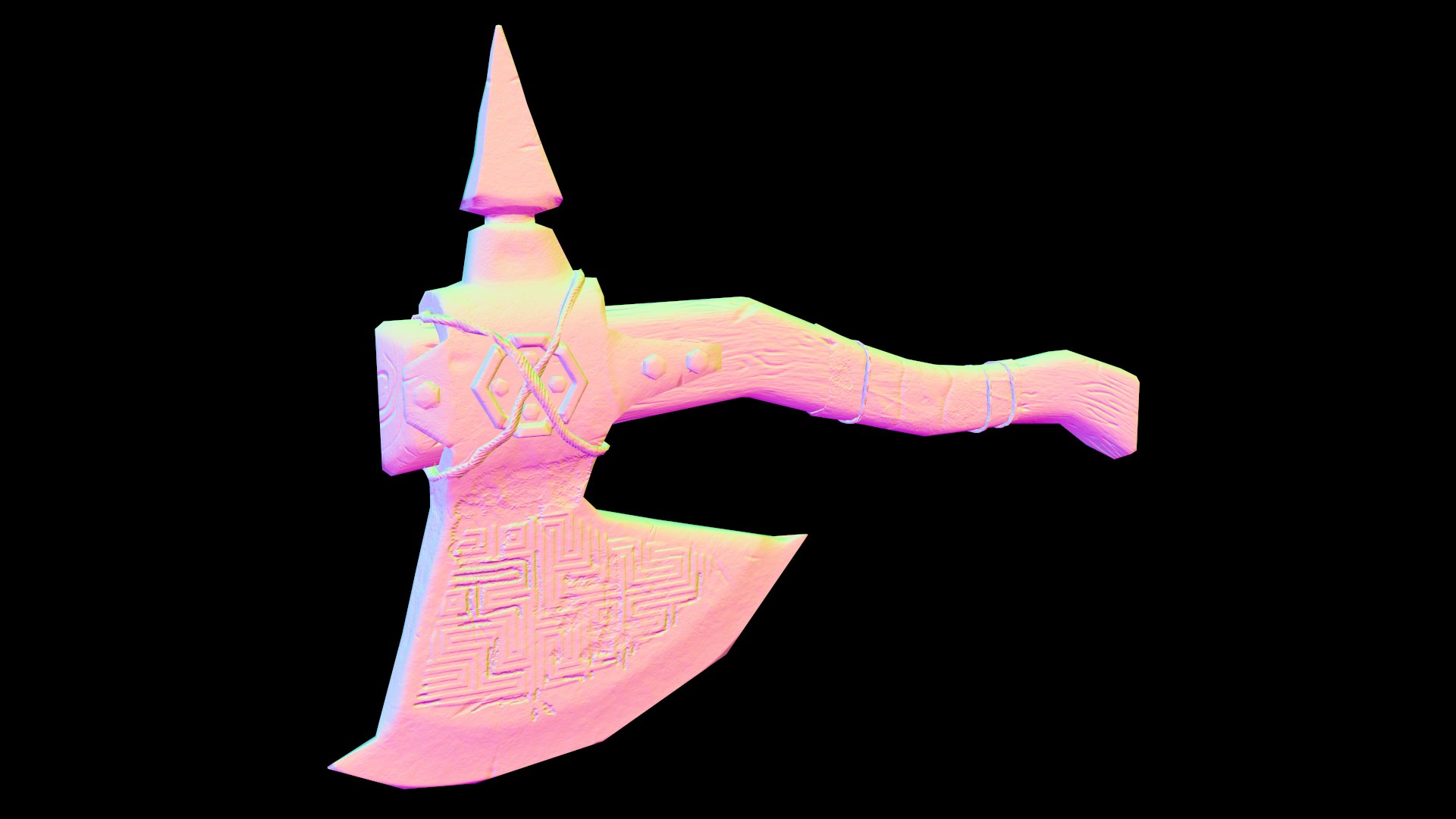 Axe Props 3D Model - TurboSquid 2044049