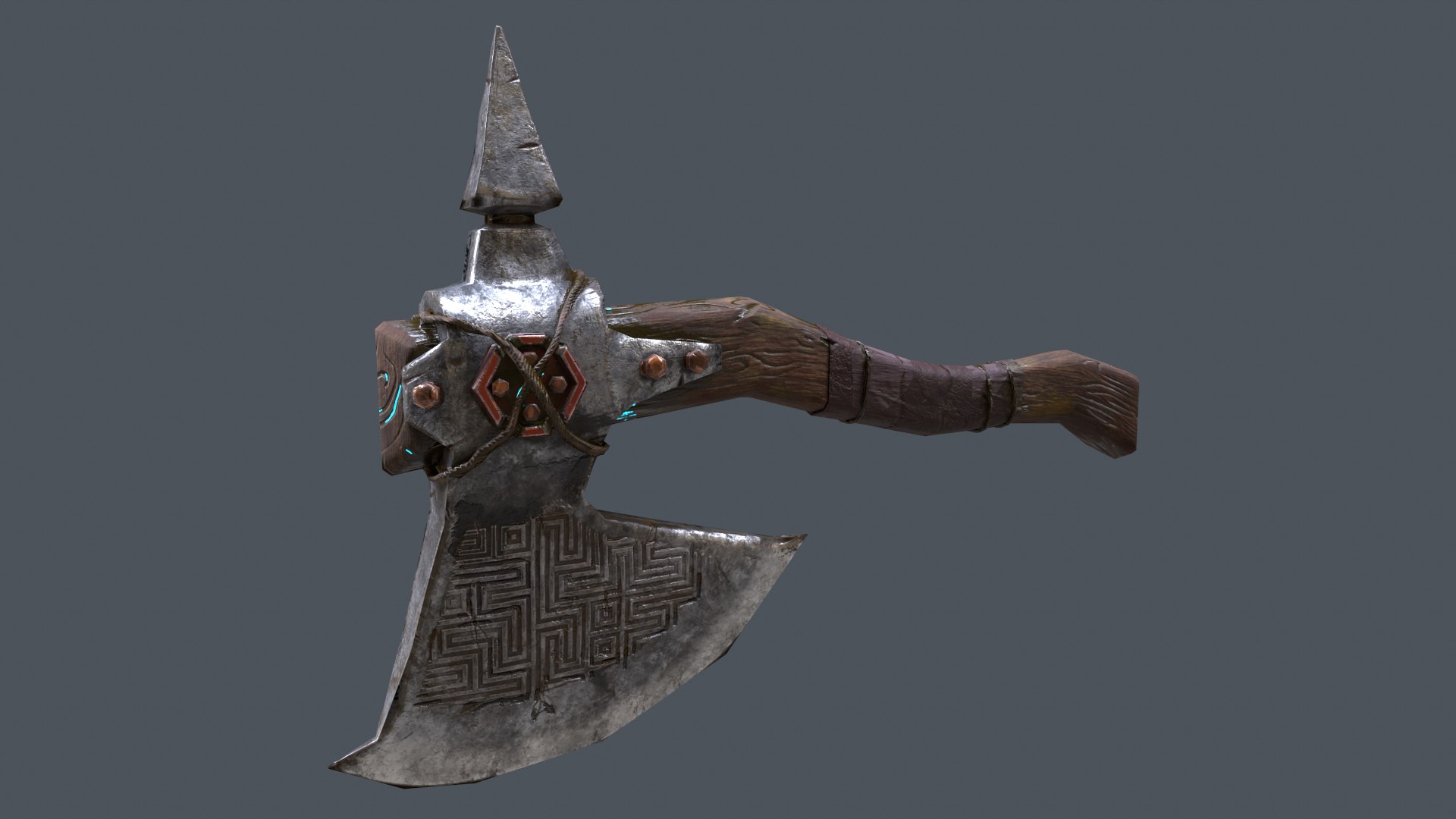 Axe Props 3D Model - TurboSquid 2044049