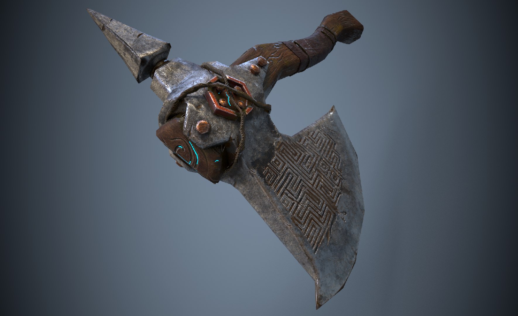 Axe Props 3D Model - TurboSquid 2044049