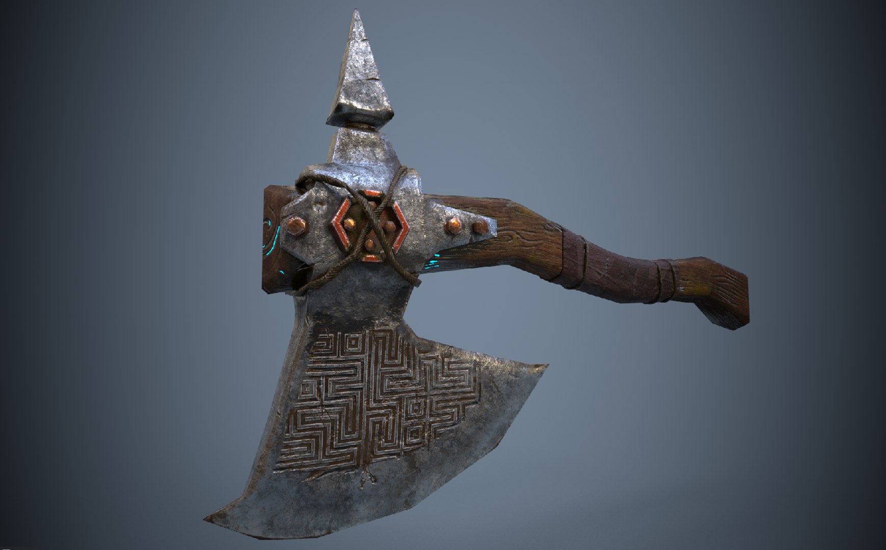 Axe Props 3D Model - TurboSquid 2044049