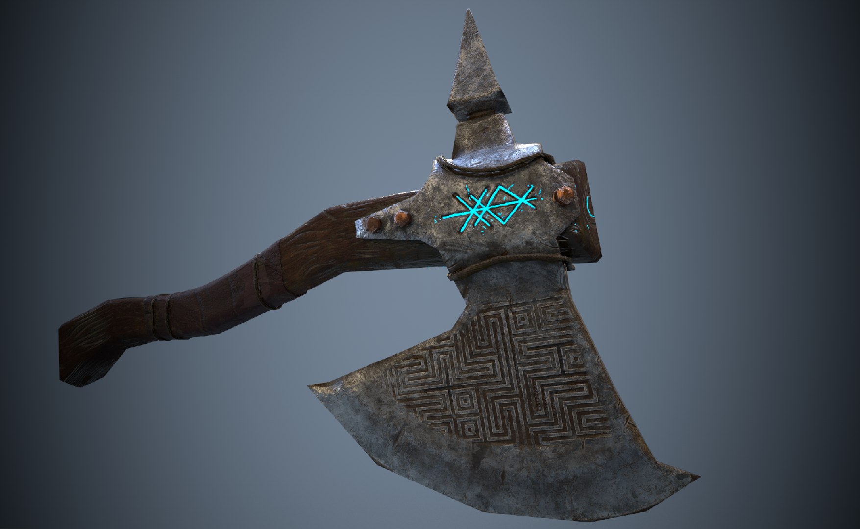 Axe Props 3D Model - TurboSquid 2044049
