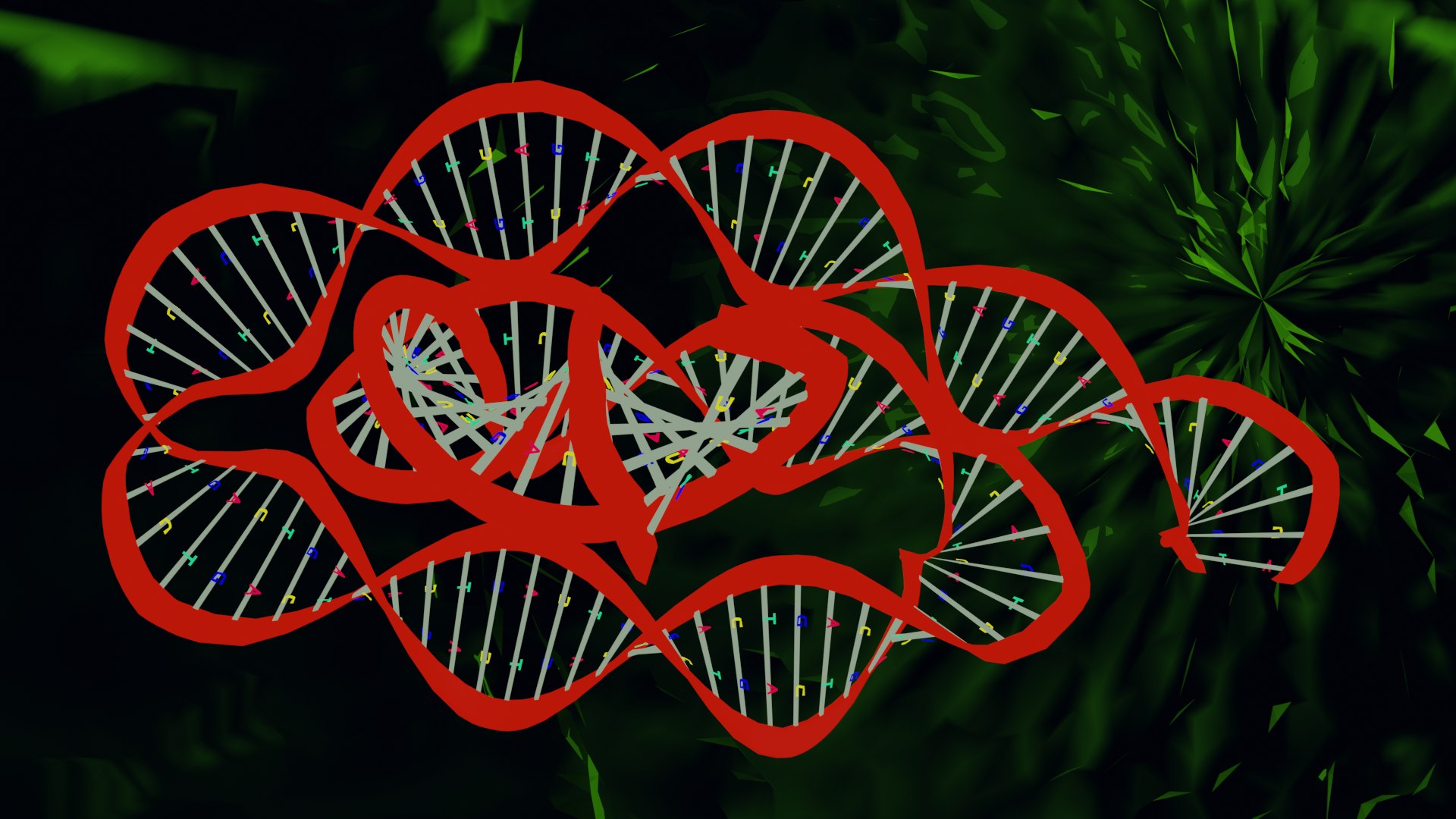 Bacteria With Dna Helix Detailed 3D Model - TurboSquid 2055950