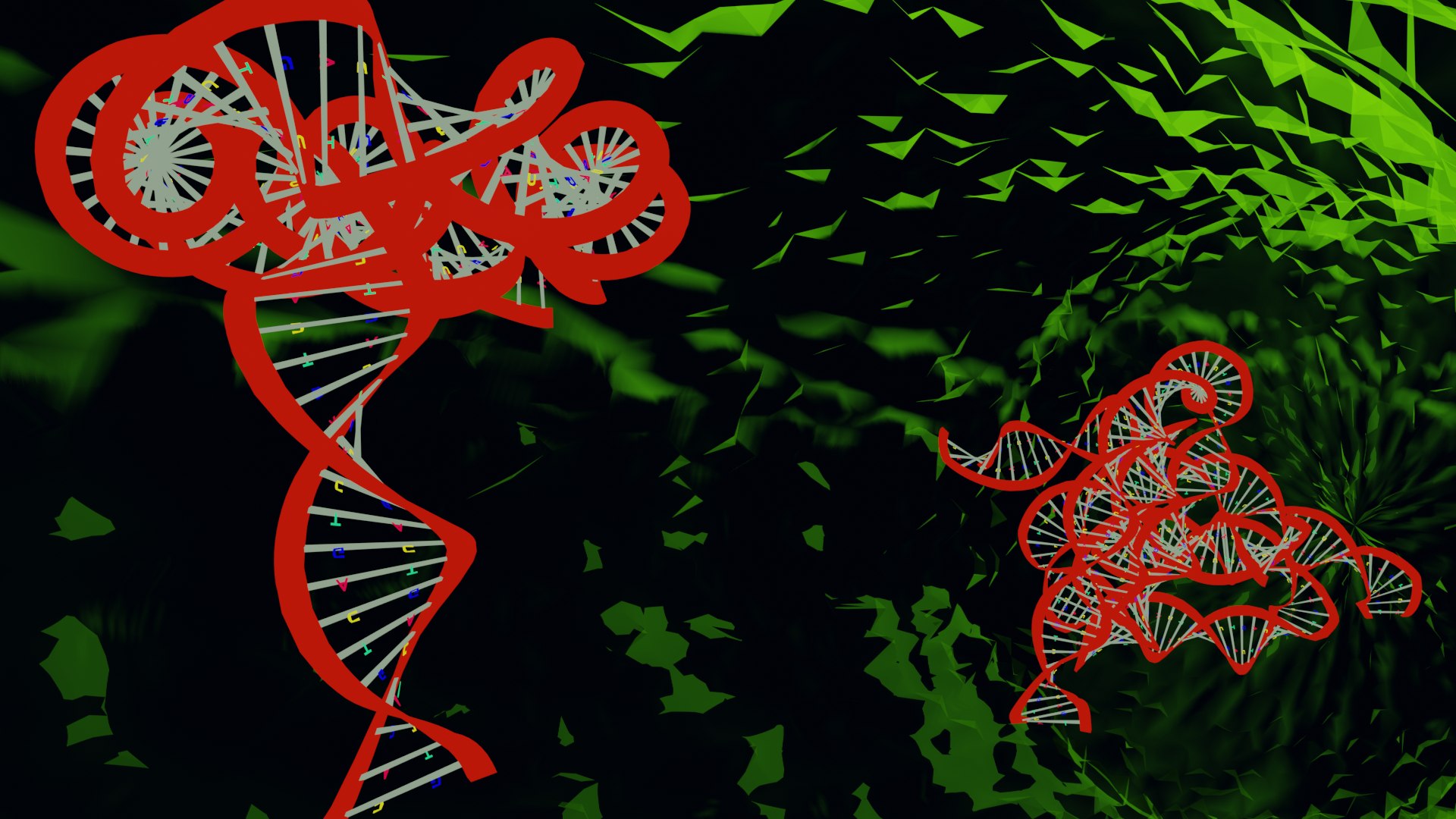 Bacteria With Dna Helix Detailed 3D Model - TurboSquid 2055950