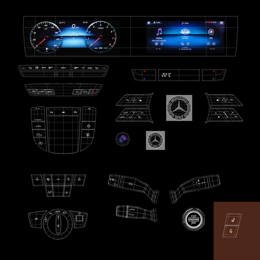 3D Mercedes-Benz E-Class Estate 2021 Model - TurboSquid 1756516