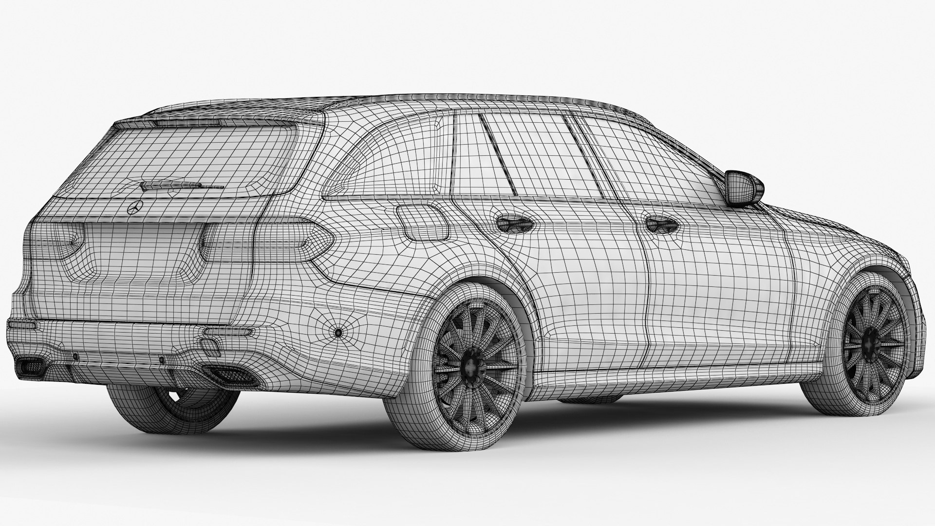 3D Mercedes-Benz E-Class Estate 2021 Model - TurboSquid 1756516