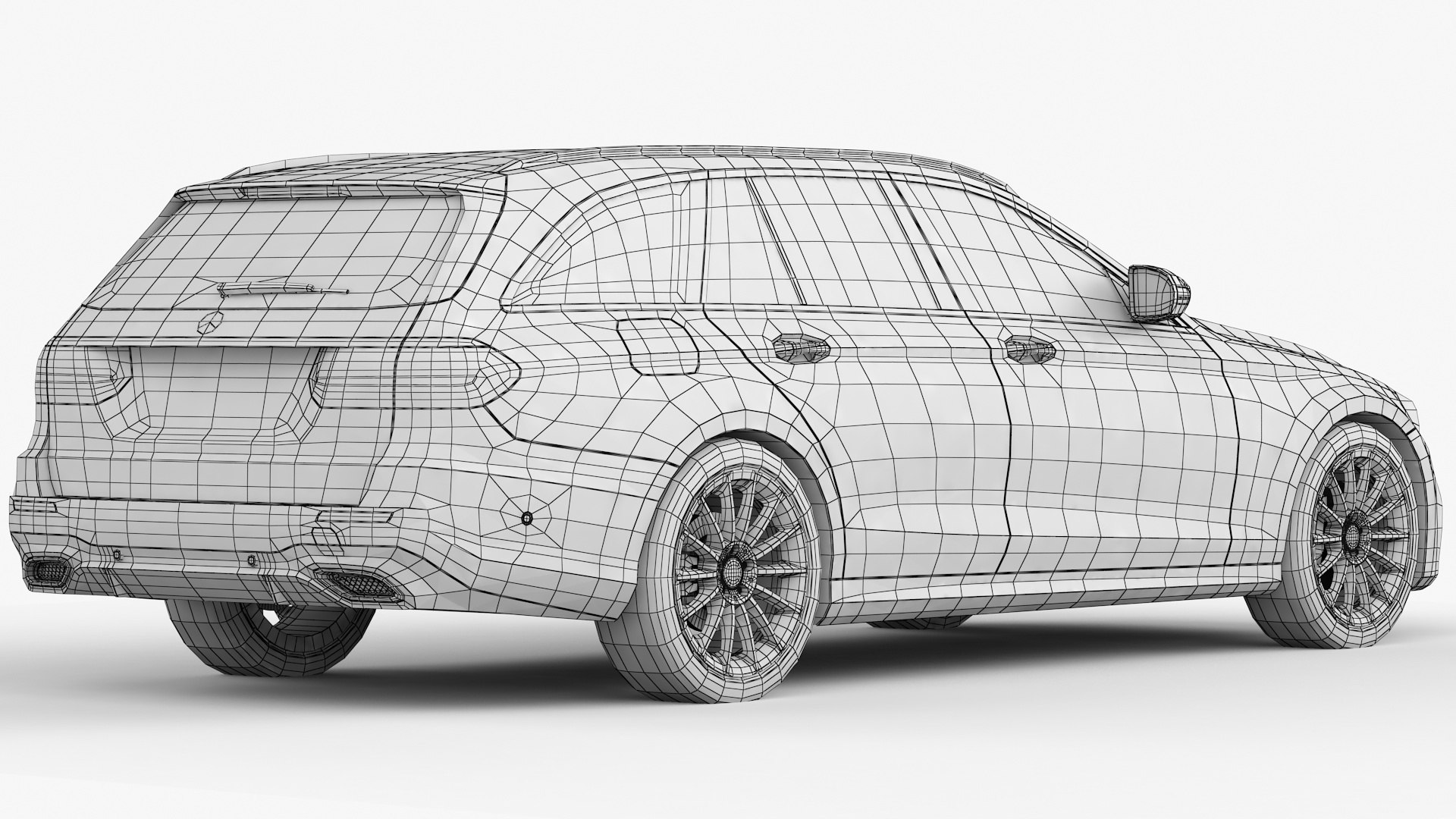 3D Mercedes-Benz E-Class Estate 2021 Model - TurboSquid 1756516