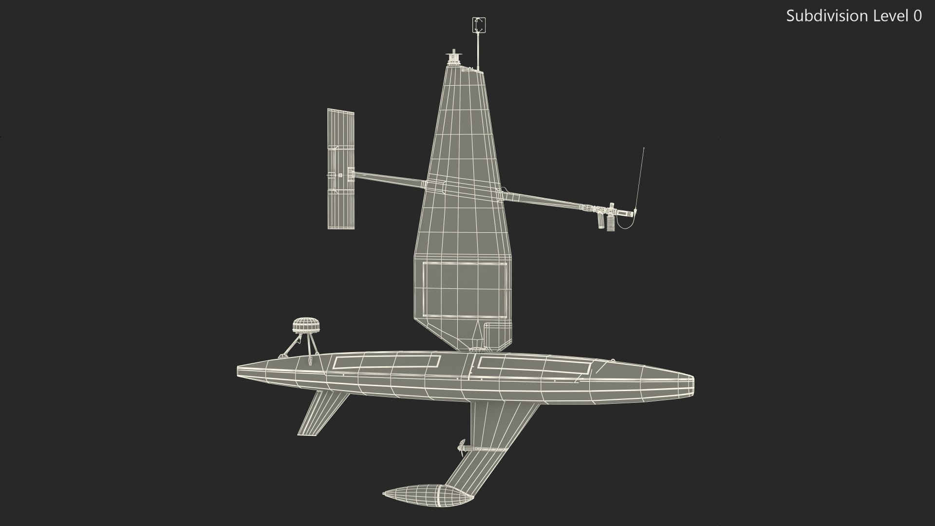 Saildrone Uncrewed Surface Vehicle 3D - TurboSquid 1948016