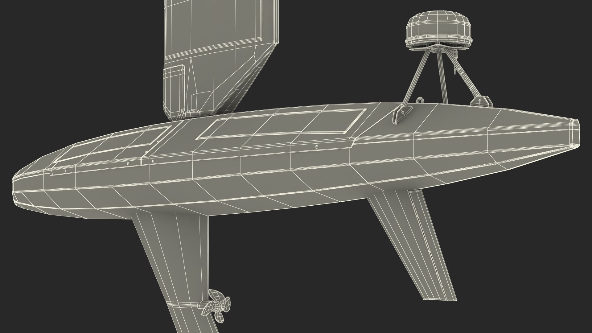 Saildrone Uncrewed Surface Vehicle 3D - TurboSquid 1948016