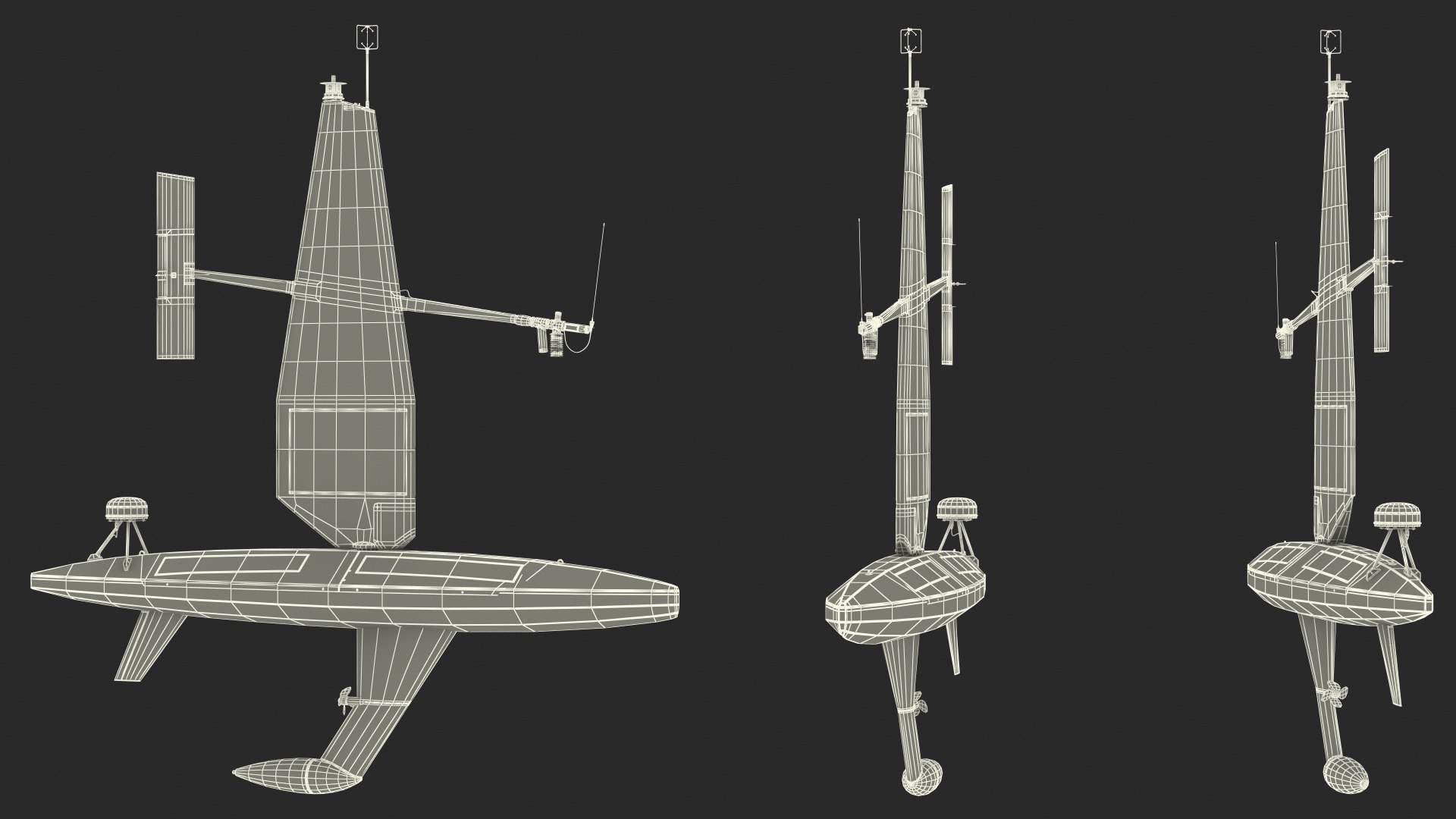 Saildrone Uncrewed Surface Vehicle 3D - TurboSquid 1948016