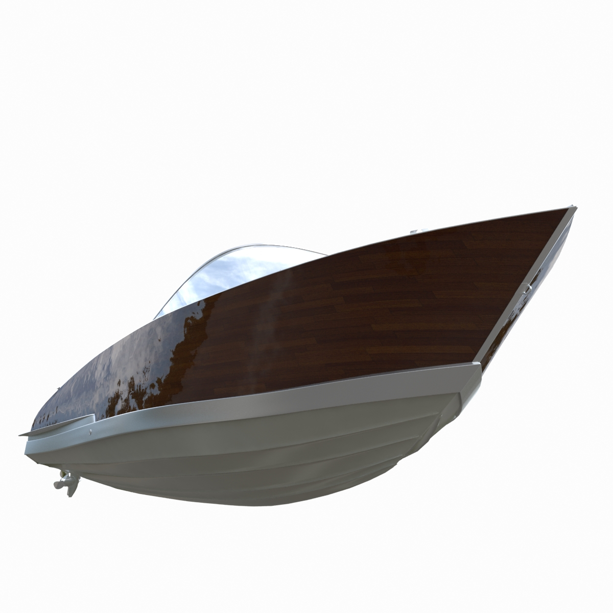 boat speedboat 3d model