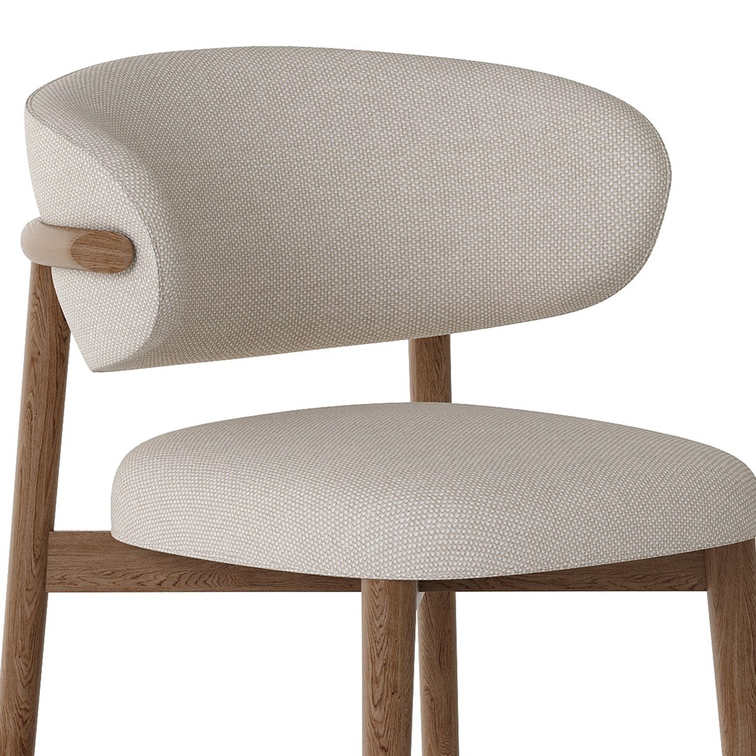3D Oleandro Chair Wood By Calligaris - TurboSquid 2325441