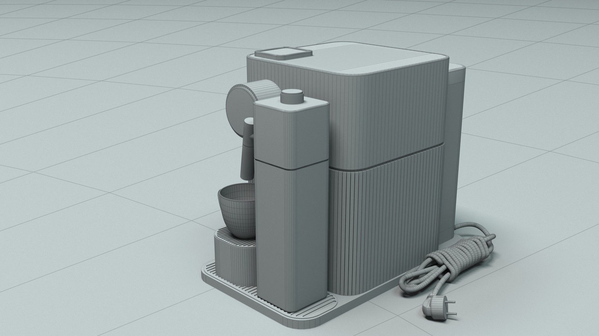 Espresso Coffee Machine 3D Model - TurboSquid 2245978