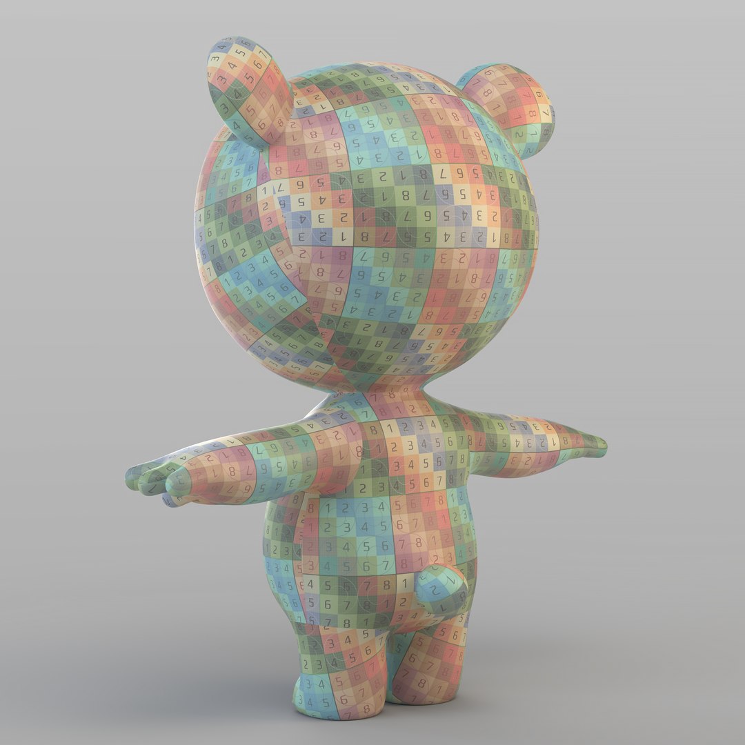 Biped Bear Animation 3D Model - TurboSquid 1607401