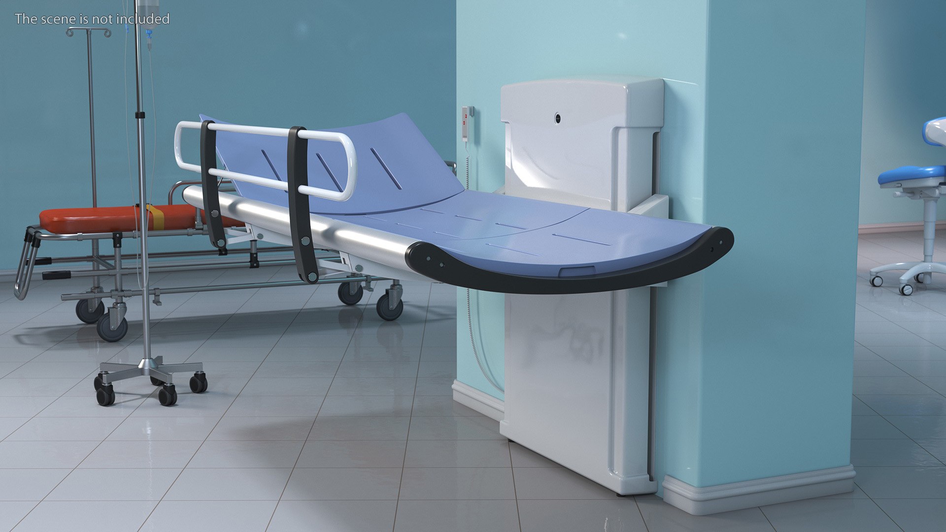 Pressalit Care 3000 Special Needs Changing Table Rigged Model ...