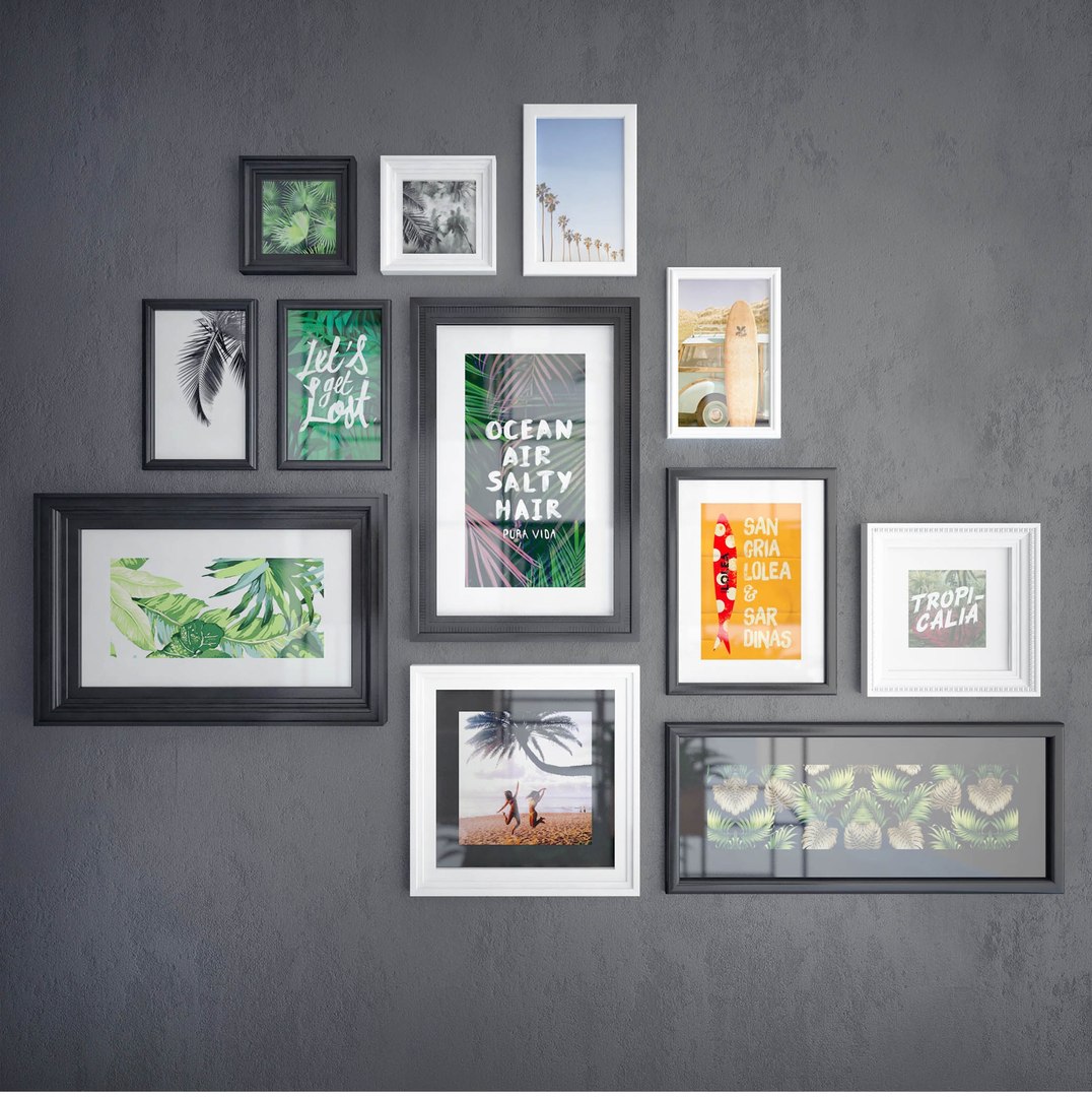 Beauty frames 3D - TurboSquid 1387158