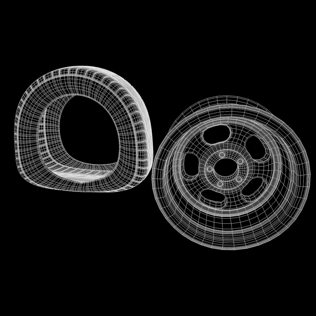 Wreck Flat Tire Rusty 3ds